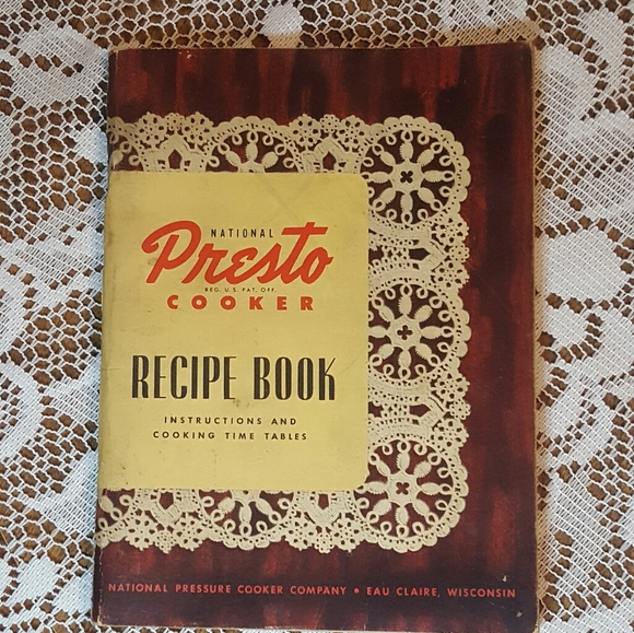 Kitchen | National Presto Cooker Recipe Book Vintage | Poshmark